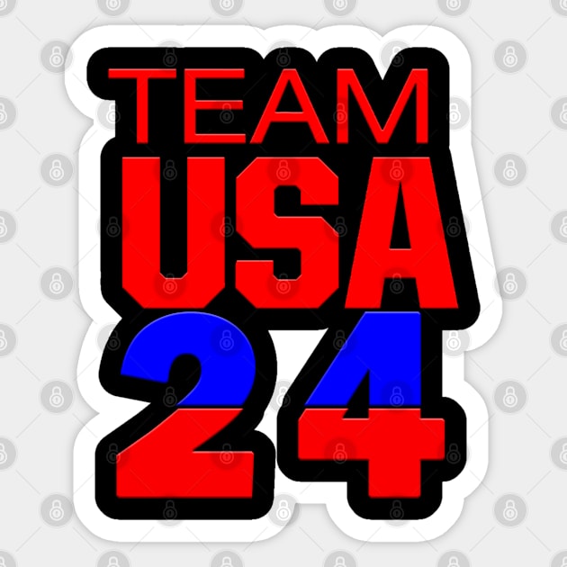 Team USA Ralph Lauren 24 - Ralph Lauren - Sticker | TeePublic