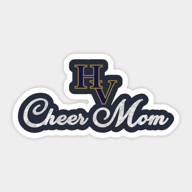 hv mom - Cheerleading - Sticker | TeePublic