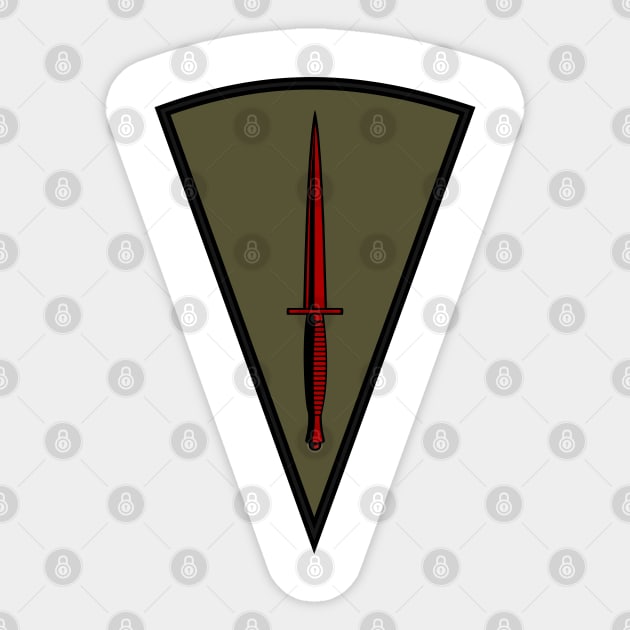 WW2 Commando Patch - British Commando Patch - Sticker | TeePublic