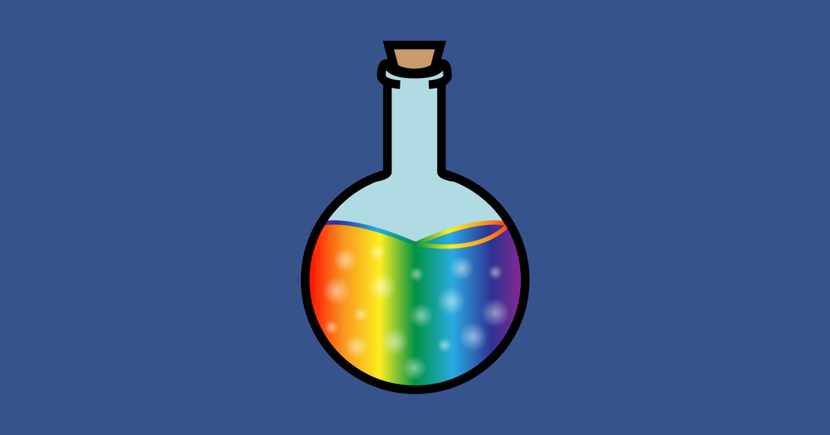 DIY Single Rainbow Potion or Poison for Tabletop Board Games (Style 3 ...
