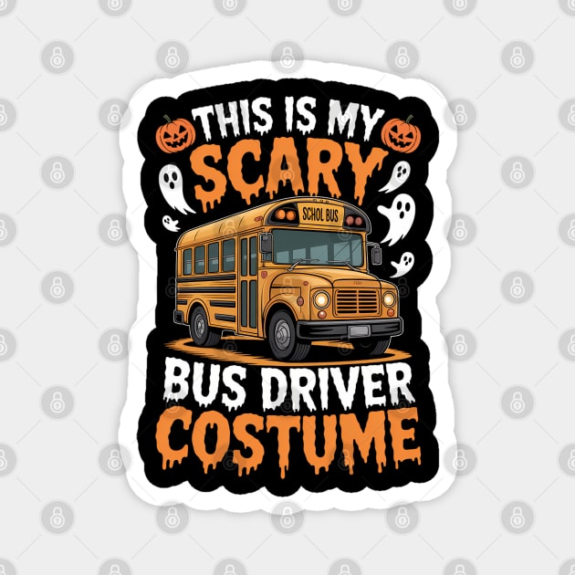 School Bus Driver Halloween Scary Funny - School Bus Driver Halloween ...