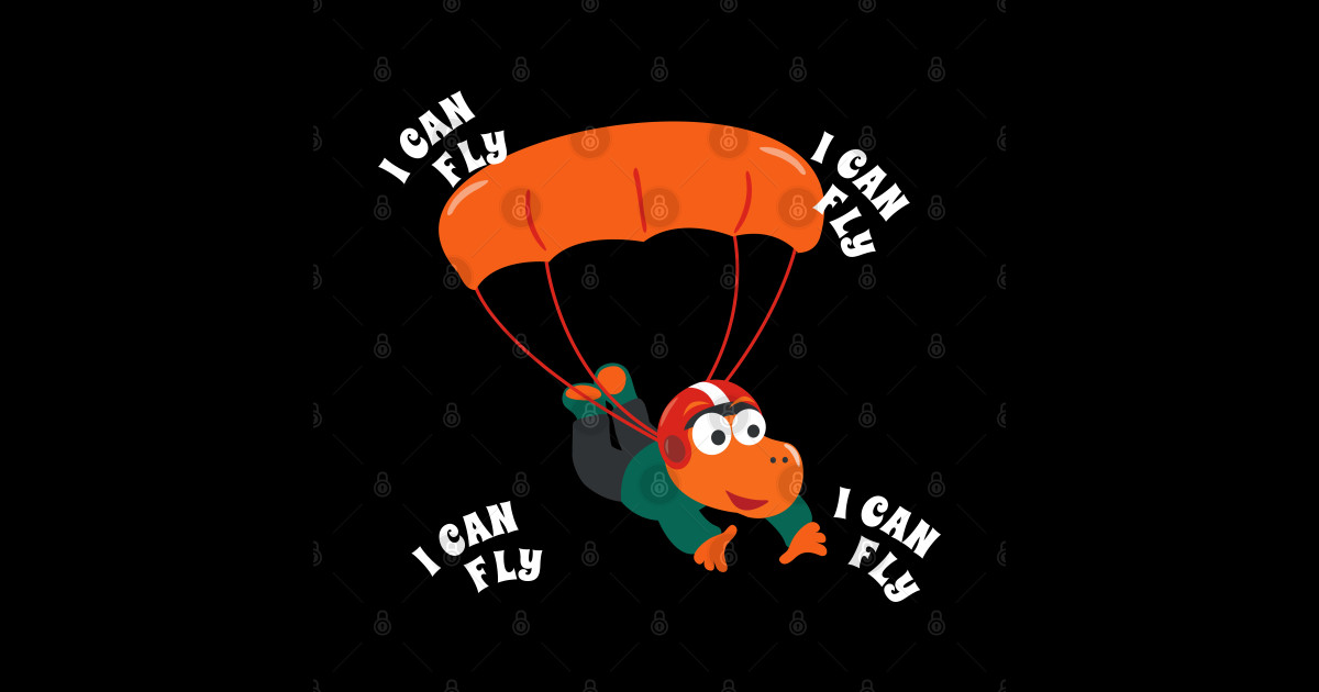Vector illustration of a cute skydiver. - Skydiving Theme Party ...