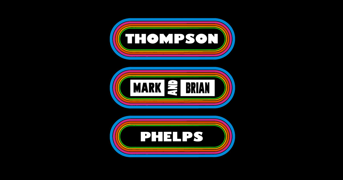 Mark and Brian - Klos - Sticker | TeePublic