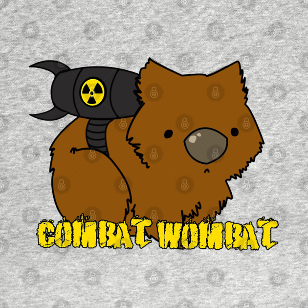Combat Wombat - Wombat - T-Shirt | TeePublic