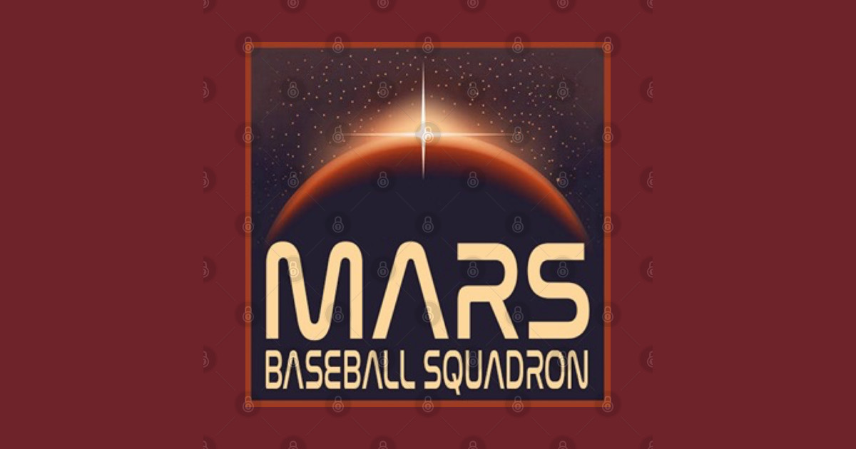 Mars Baseball Squadron - Logo - Mars Baseball Squadron - T-Shirt ...