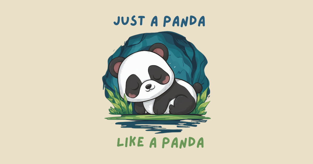 Cute Panda - Cute Panda - T-Shirt | TeePublic