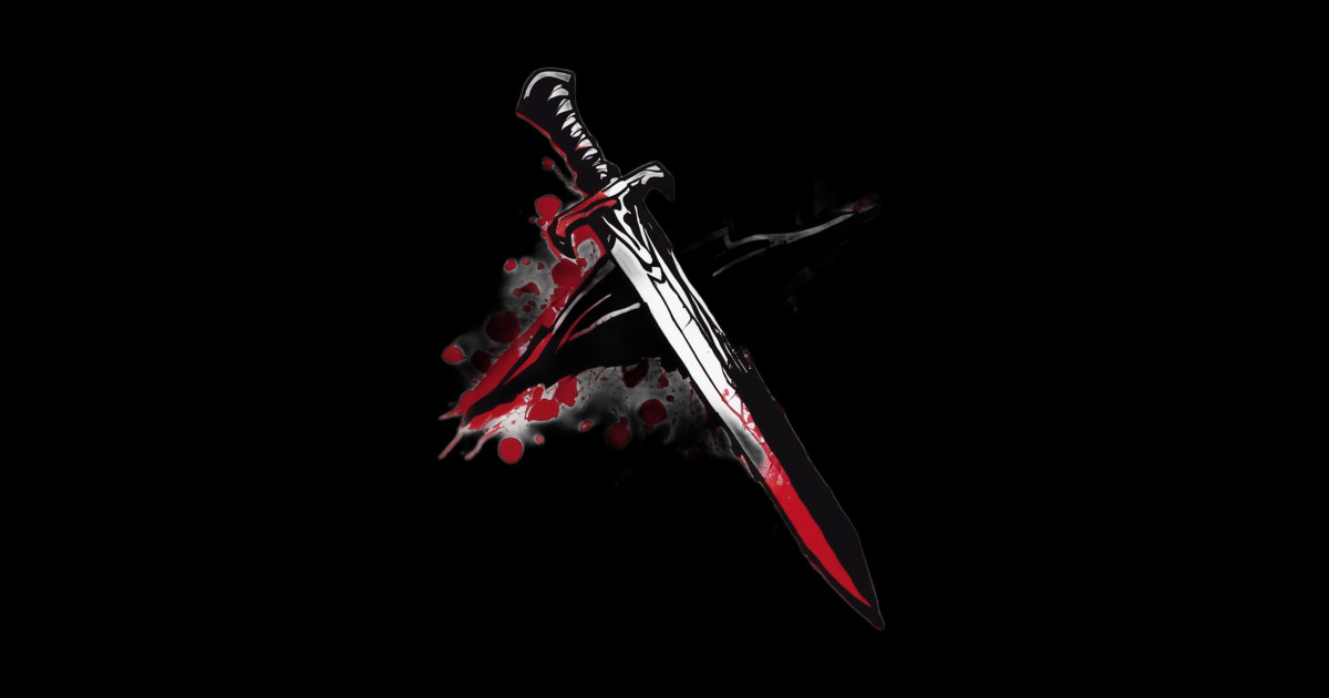 Sword Ruby Red Shadow Silhouette Anime Style Collection No. 355 ...