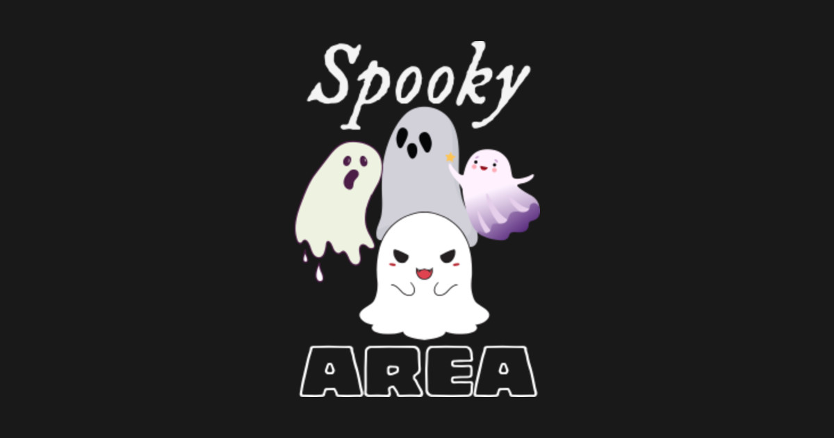 Spooky area - Spooky Ghost - T-Shirt | TeePublic