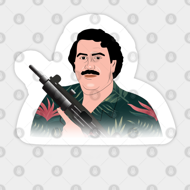Pablo Escobar - Pablo Escobar - Sticker | TeePublic