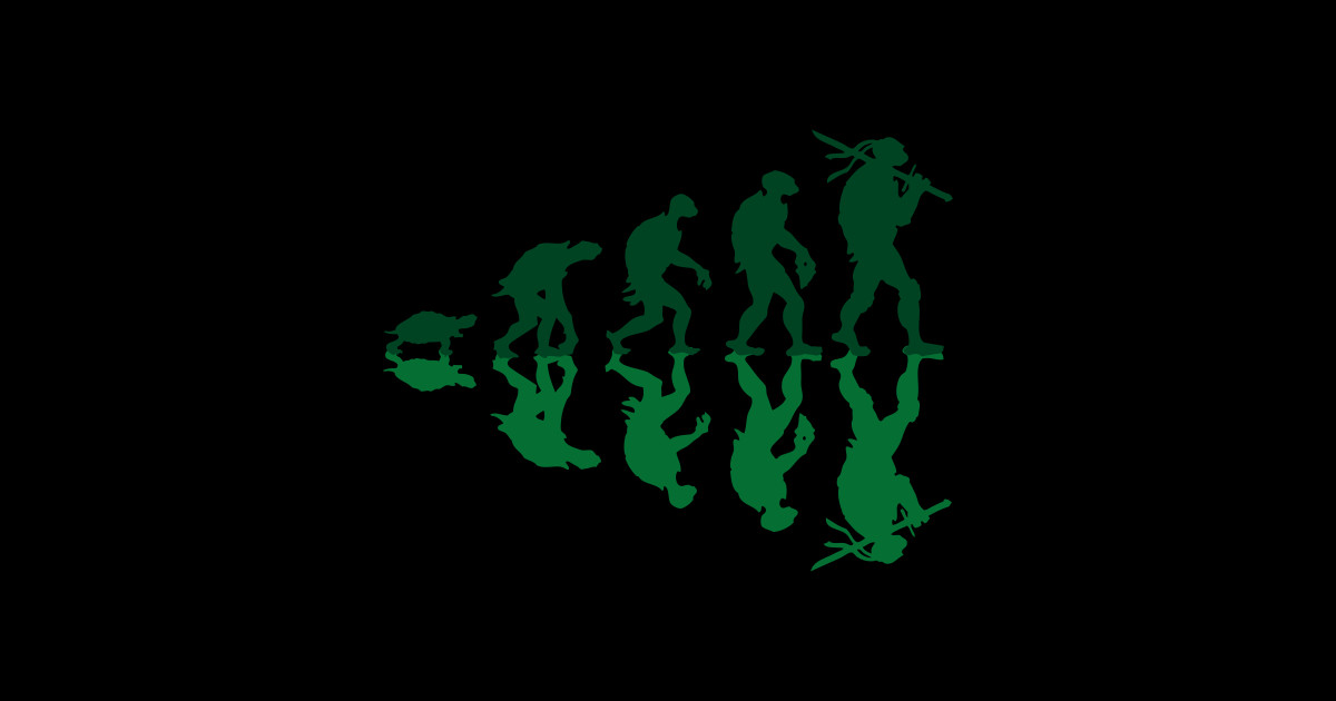 Turtle Mutation - Cartoon - Sticker | TeePublic