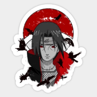 Itachi Uchiha Anime Design Stickers for Sale | TeePublic