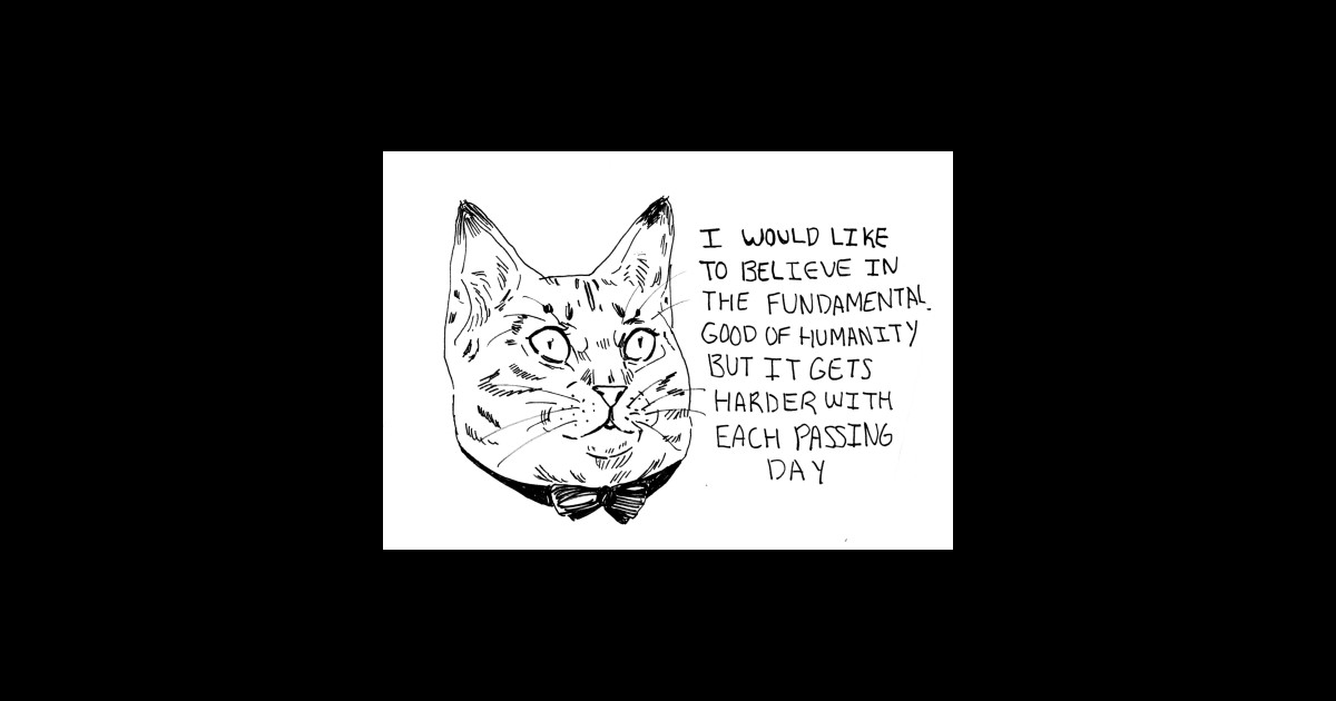 Retrospective Kitty - Cat - Posters and Art Prints | TeePublic