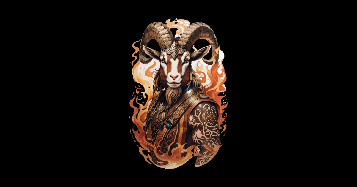 CAP Warrior - Zodiac Sign Capricorn - Sticker | TeePublic