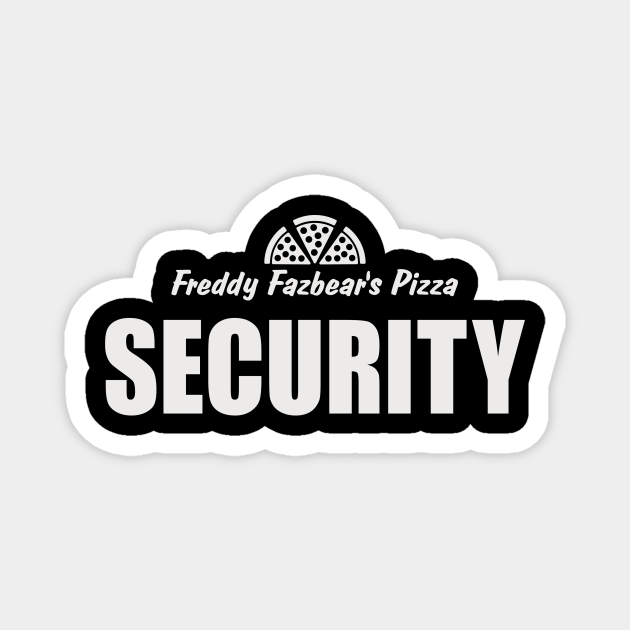 Freddy's Fazbear Pizza Security - Five Nights At Freddys - Magnet ...