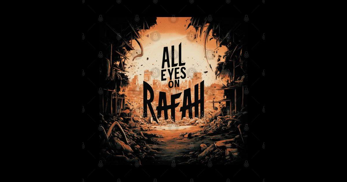 All Eyes On Rafah - All Eyes On Rafah - Sticker | TeePublic