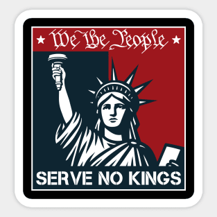 No Kings In America Lgbt American Flag Stickers for Sale | TeePublic