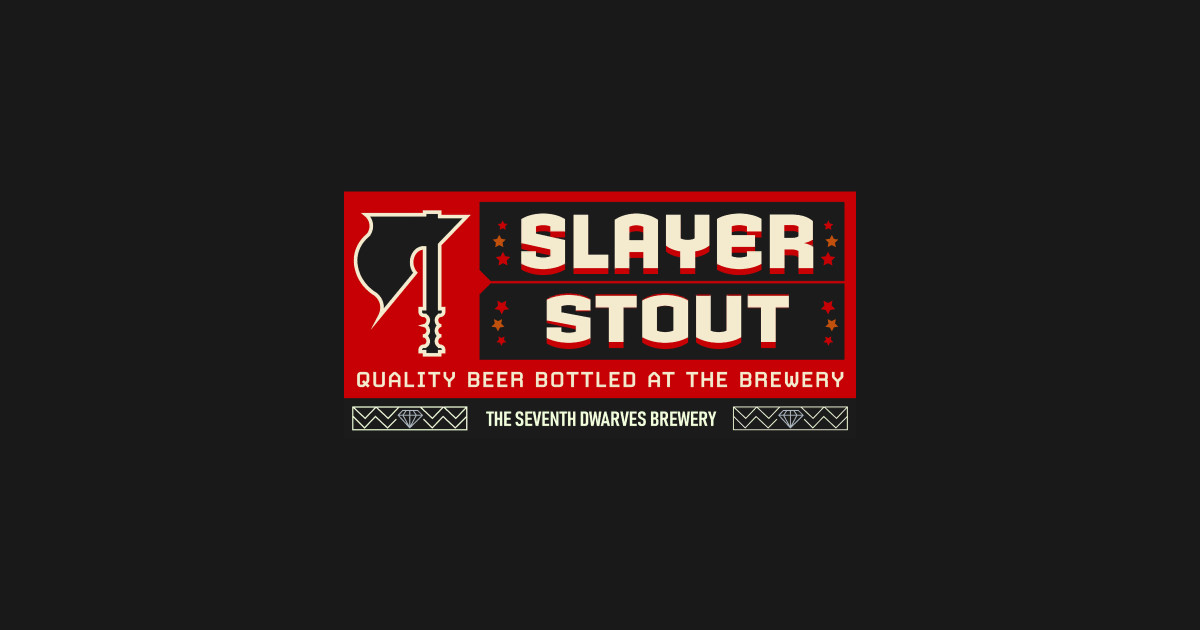 Deep Rock Galactic Slayer Stout Beer from the Abyss Bar - Deep Rock ...
