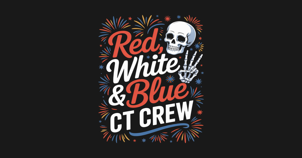 4th Of July Red White Blue CT Tech Crew Cat Scan X-ray - 4th Of July ...
