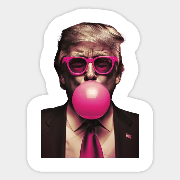 Trump Bubble Gum Pink Tour White House Trump 2024 - Donald Trump ...