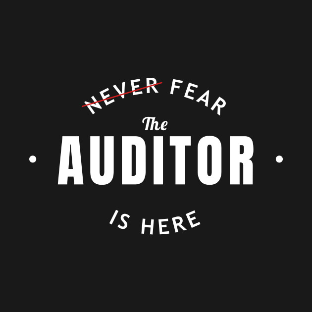 Never Fear, The Auditor is Here - Auditor - T-Shirt | TeePublic