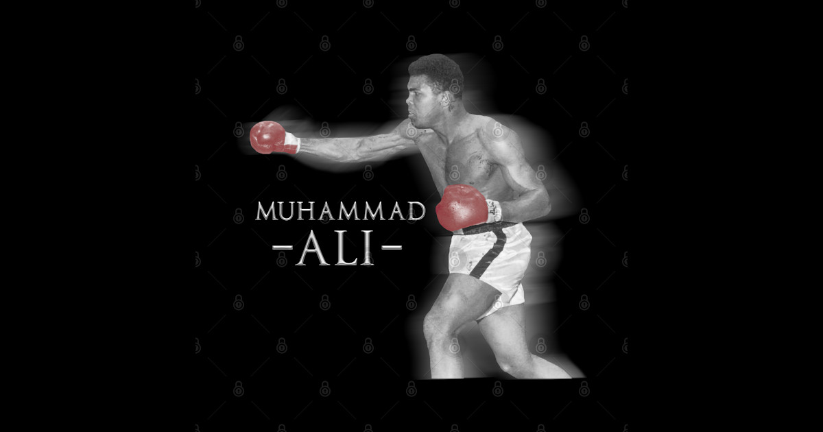 Ali Fanmade Dark - Muhammad Ali - Sticker | TeePublic