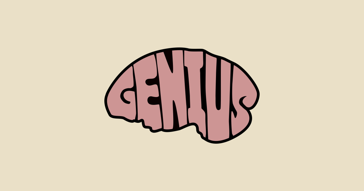 Genius T-shirt - Genius - T-Shirt | TeePublic
