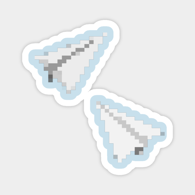Paper Airplanes Pixel Art - Adventure - Magnet | TeePublic