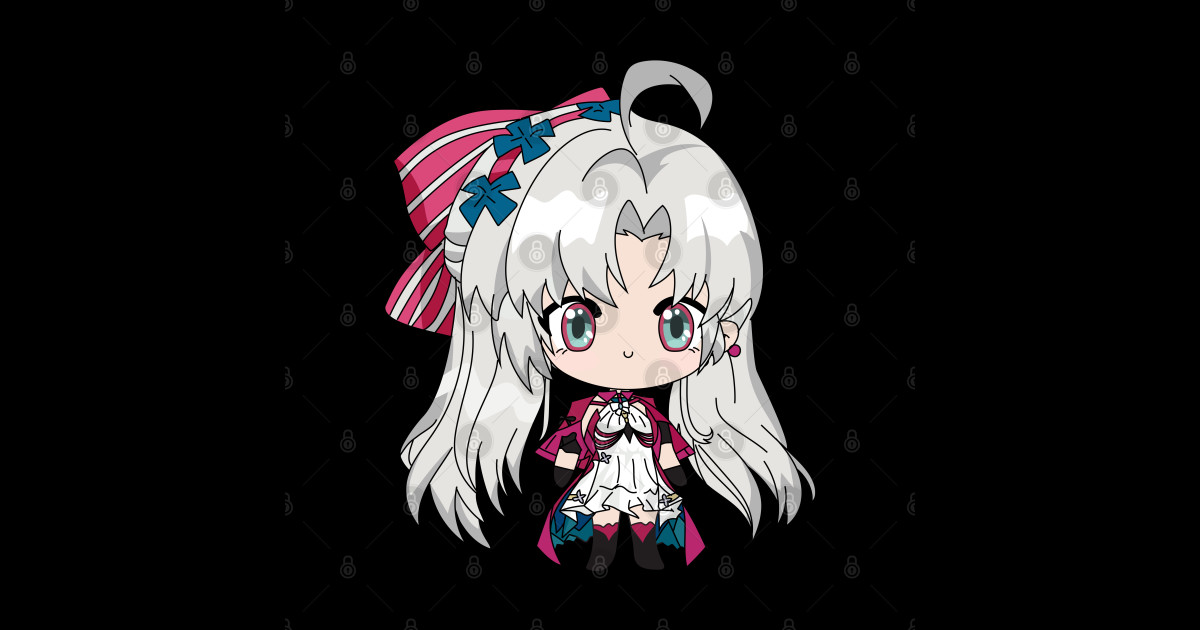 Chibi Carlotta Wuthering Waves - Wuthering Waves - Sticker | TeePublic