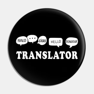 Translator Pins and Buttons for Sale | TeePublic