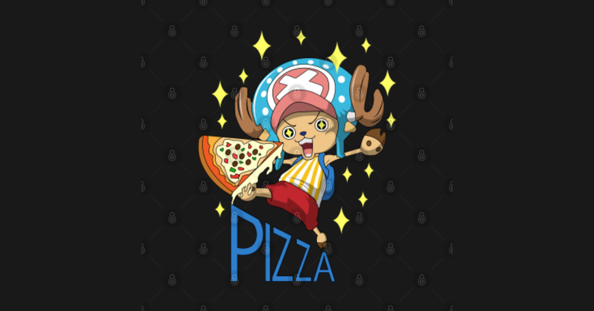 Chopper and pizza - One Piece Chopper - T-Shirt | TeePublic
