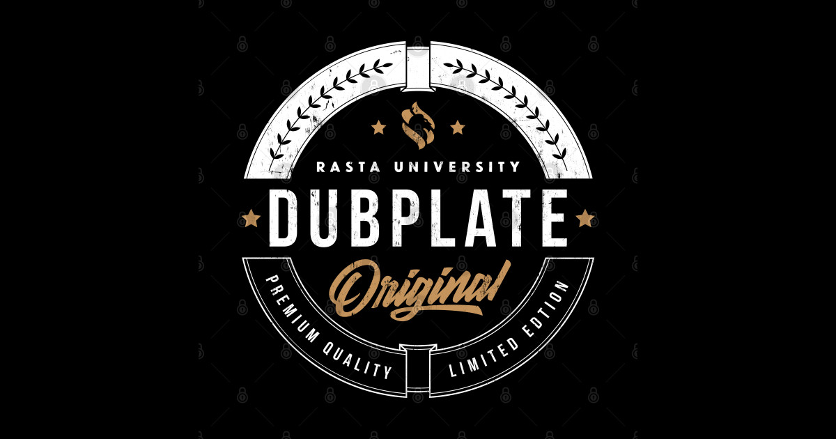 Rasta University Dubplate Original Vintage Classic Retro Reggae ...
