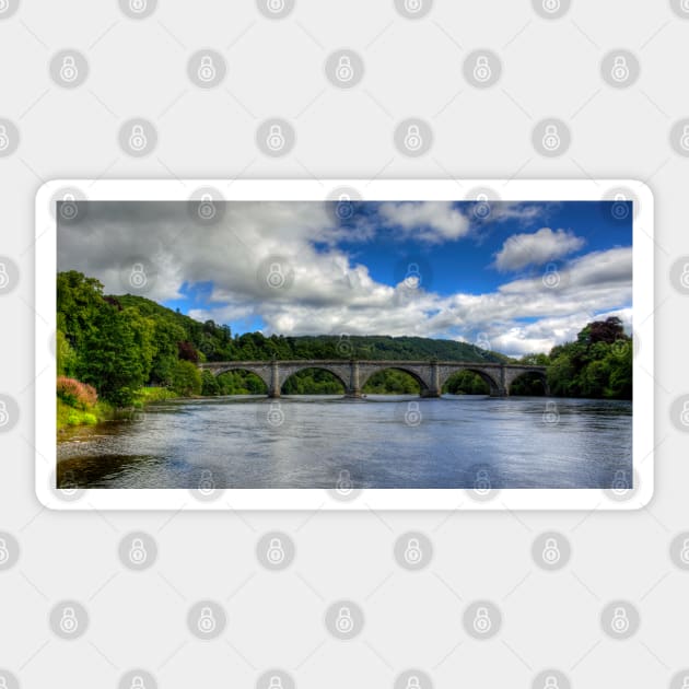 Thomas Telford’s Finest Highland Bridge - Dunkeld And Birnam - Sticker ...