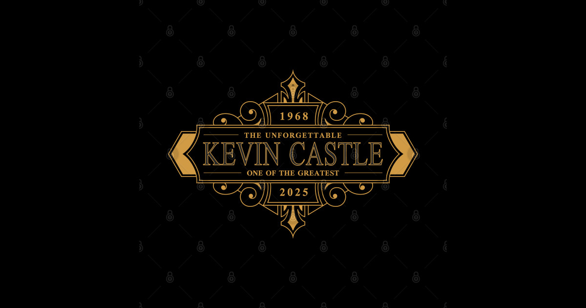 Kevin Castle 14/4/26 1968 2025 Music D5110 - Kevin Castle - Sticker ...