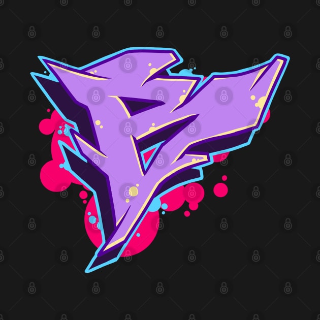 Letter B - Graffiti Street Art Style - Graffiti Letter - Pin | TeePublic