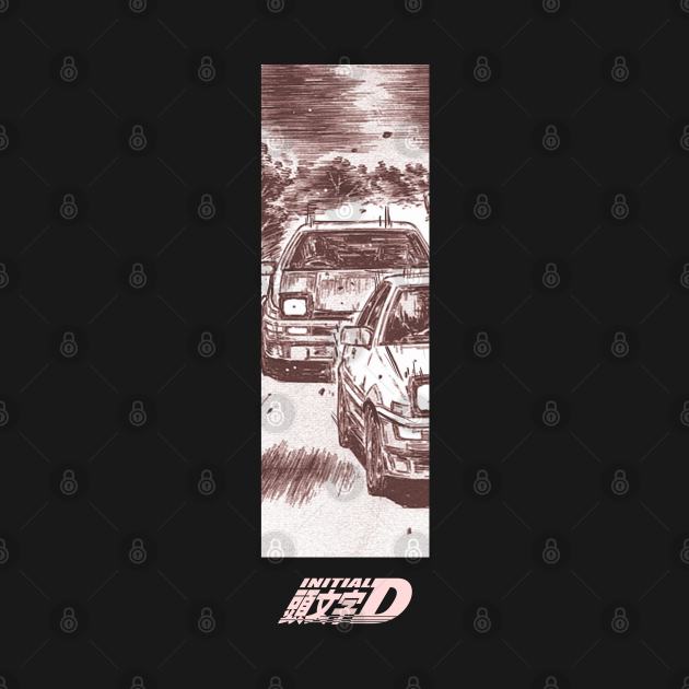 Initial D A Single Turn - Initial D - Long Sleeve T-Shirt | TeePublic