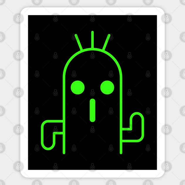 One Thousand Needles - Cactuar - Sticker | TeePublic