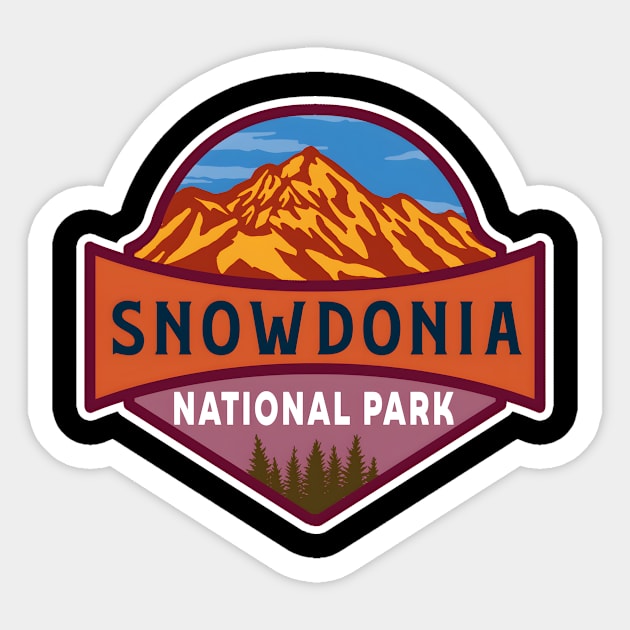 Snowdonia National Park - Snowdonia - Sticker | TeePublic