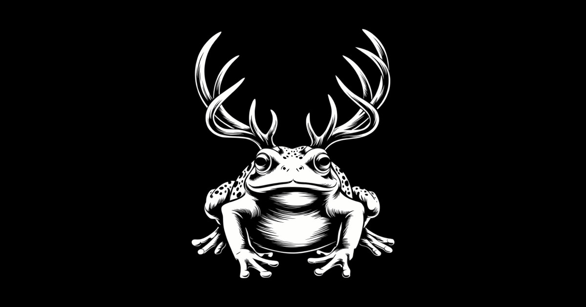 Cottagecore Frog Frogcore Aesthetics Punk Dark - Frogcore - Sticker ...