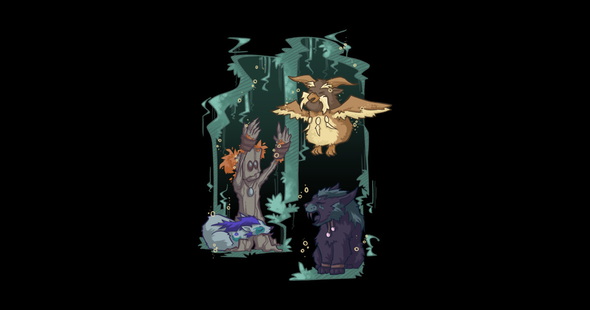 Druid party - World Of Warcraft - Posters and Art Prints | TeePublic
