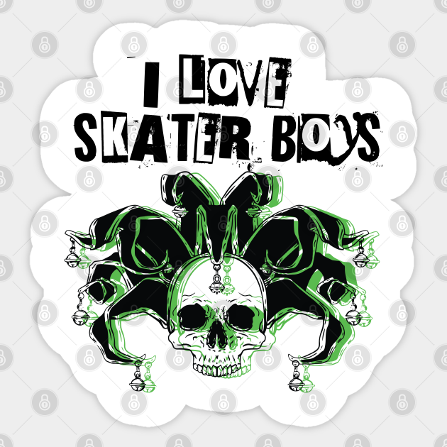 Skater boys - Skatewear - Sticker | TeePublic