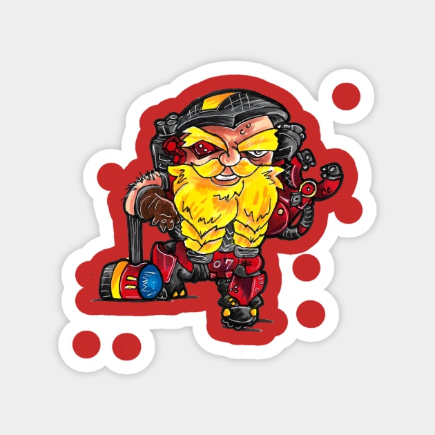 torbjorn chibi - Torbjorn - Magnet | TeePublic