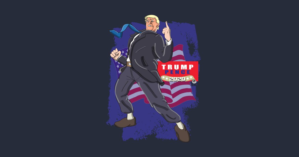 Trump 2020 pose - Trump 2020 Pose - T-Shirt | TeePublic