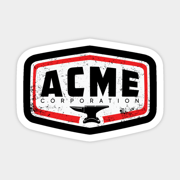 Acme Corporation (Black Print) - Acme - Sticker | TeePublic