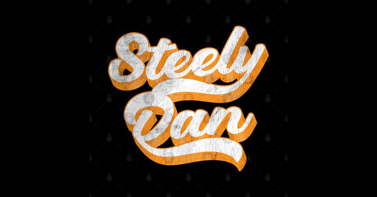 Steely Dan /// Retro Faded-Style Typography Design - Steely Dan ...
