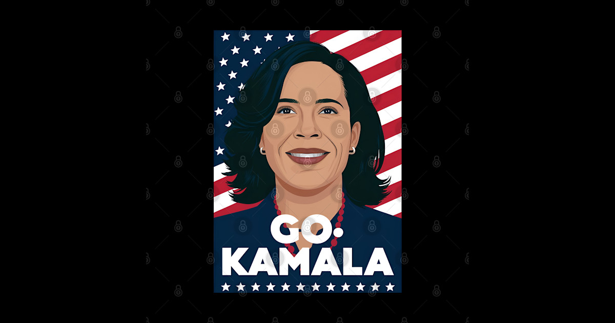 Go Kamala US President Election Campaign 2024 - Kamala Harris - Posters ...