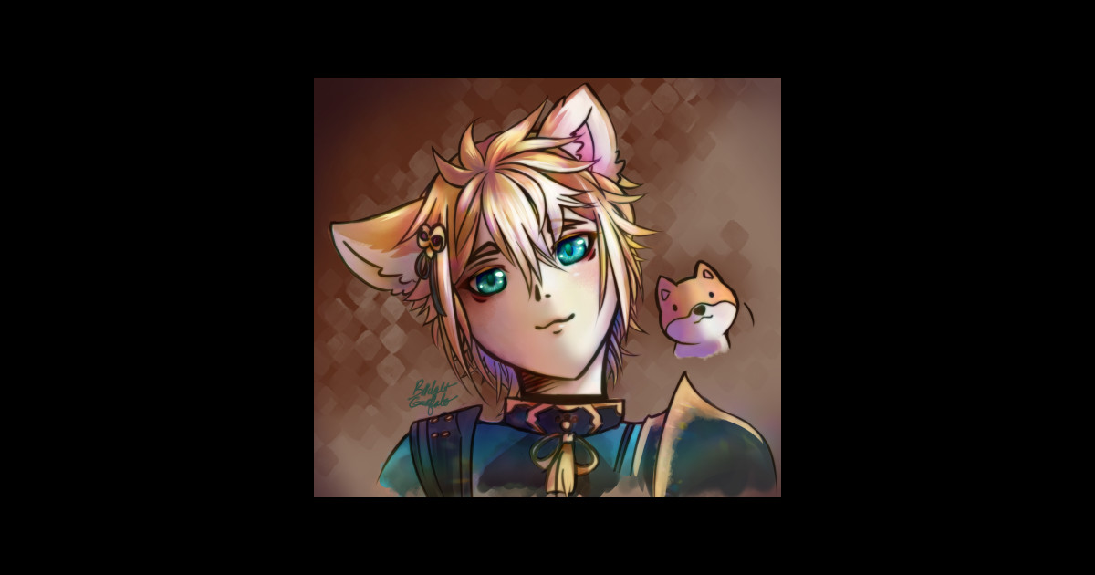 Gorou - Genshin Impact - Cute Kawaii Anime Fan Art - Gorou - Sticker ...