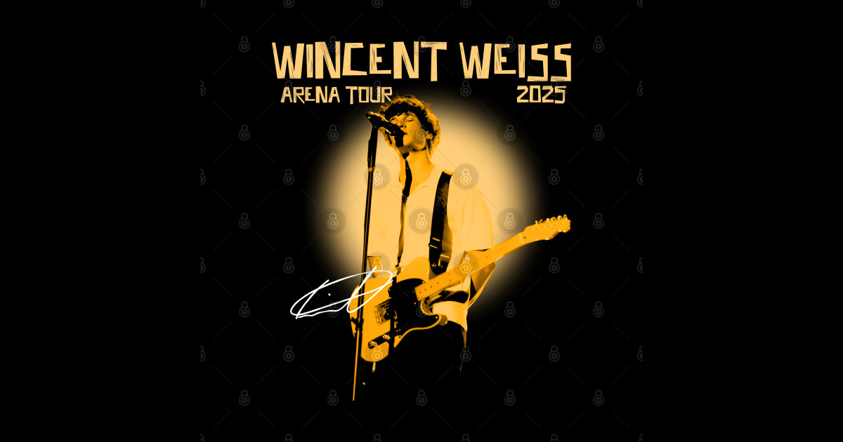 Wincent Weiss - Arena Tour - Singer - Sticker | TeePublic