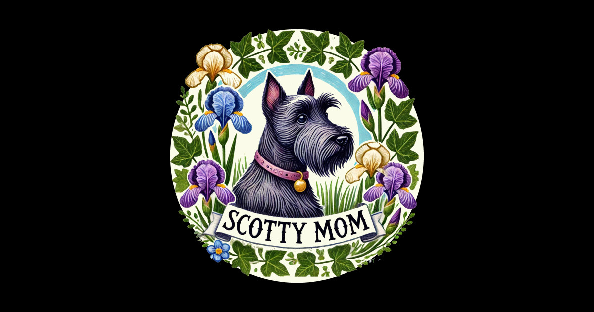 Scotty Mom - Scotty Mom - Sticker | TeePublic