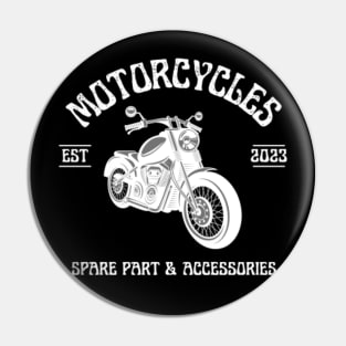 Classic Vintage Custom Motorcycle Pins and Buttons for Sale | TeePublic
