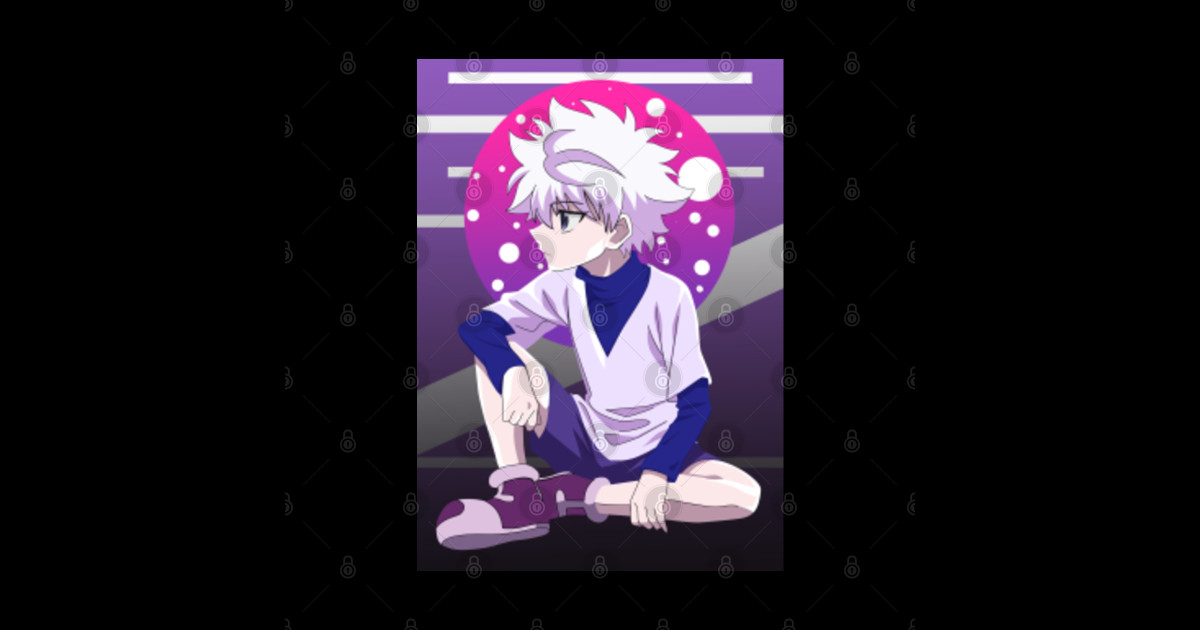 Killua zoldyck - Killua Zoldyck - Sticker | TeePublic